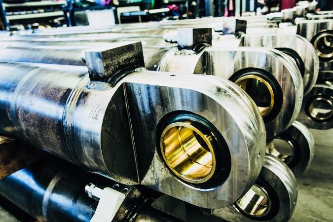 Fabrication de cylindres hydrauliques - Trionex